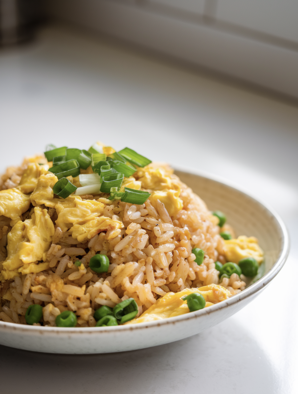 Simple Egg Fried Rice - Super Delicious - Yum Yum Plates