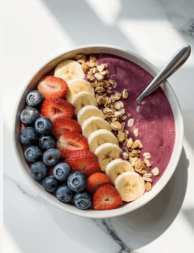 Acai Breakfast Bowl - Yum Yum Plates
