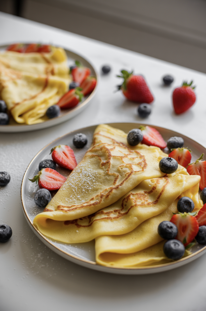 20 Min High Protein Crepes - Yum Yum Plates